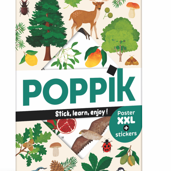 DISCOVERY TREE - Poppik Stickers - Jeux éducatifs - Enfants